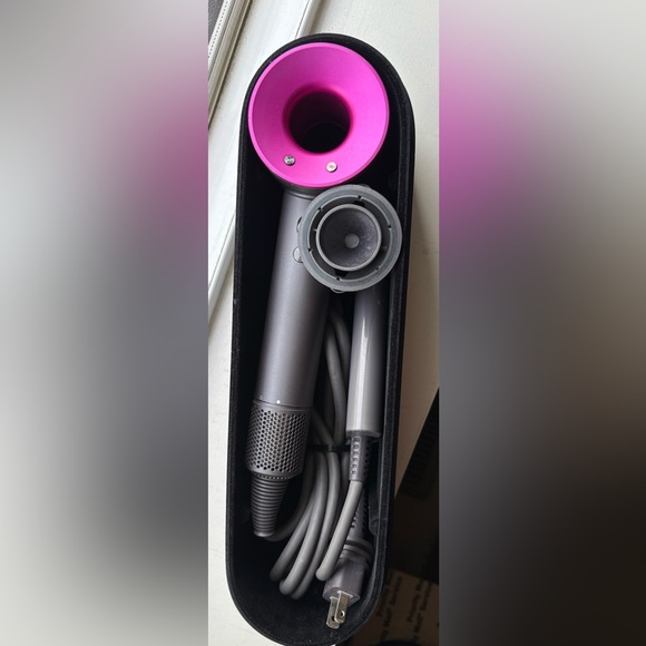 Dyson | Hair | Dyson Supersonic Hair Dryer Pink And Gray Floor Model ...